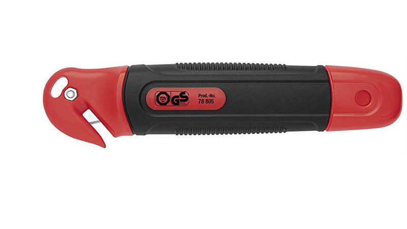 Cutter Safety red - incl. Foil cutter - SCC Safe Cutting Consultants