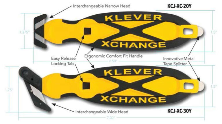 Klever exchange single or double sided - SCC Safe Cutting Consultants